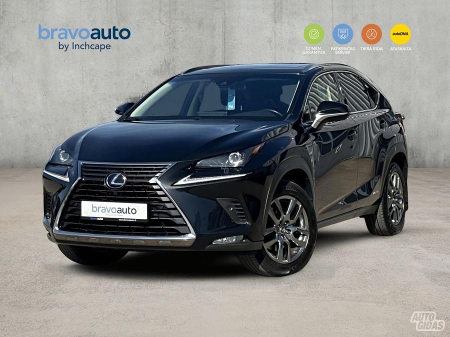 Черный Лексус NX 300h 2018 в Каунас, объемом двигателя 2.50 л и пробегом 148 тыс. км за 26272 €, фото 1 на AUTOMOTO.COM.LV