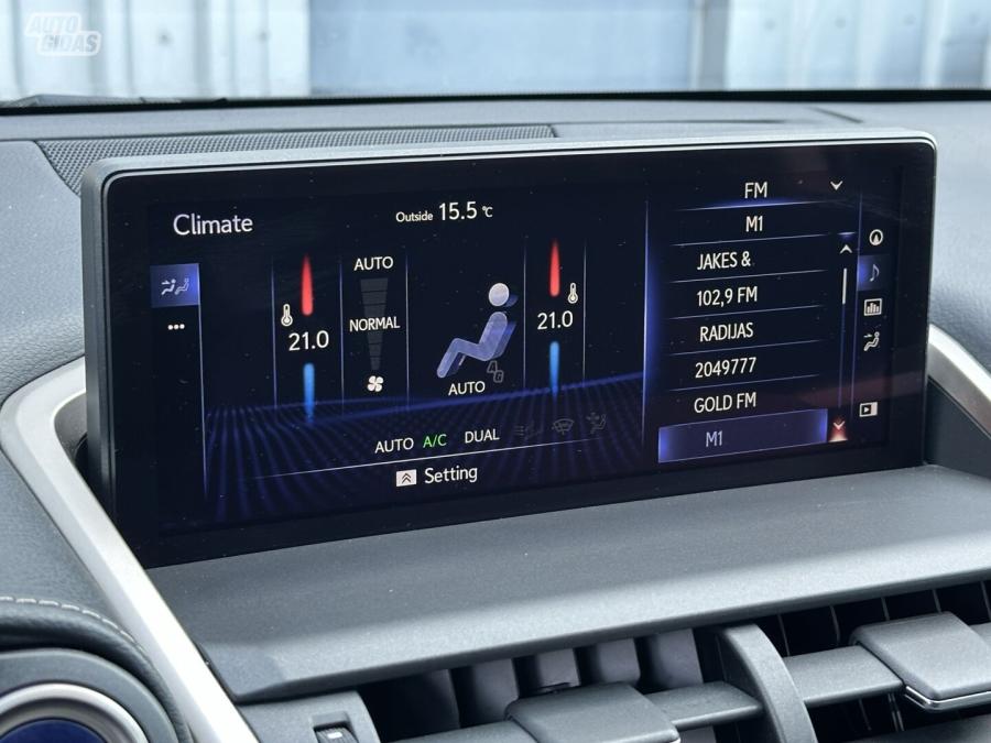 Черный Лексус NX 300h 2018 в Каунас, объемом двигателя 2.50 л и пробегом 148 тыс. км за 26272 €, фото 28 на AUTOMOTO.COM.LV