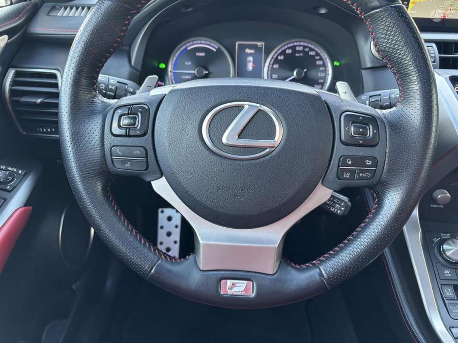 Черный Лексус NX 300h 2018 в Вильнюс, объемом двигателя 2.49 л и пробегом 107 тыс. км за 28800 €, фото 17 на AUTOMOTO.COM.LV