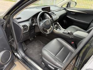 Black Lexus NX 300h 2019 in Vilnius, with an engine capacity of 2.50 L and mileage of 185 thousand km for 22700 €, photo 13 on AUTOMOTO.COM.LV