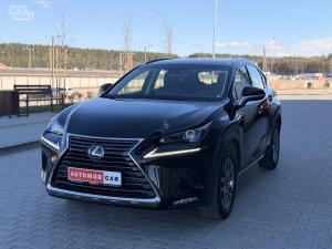 Black Lexus NX 300h 2019 in Vilnius, with an engine capacity of 2.50 L and mileage of 74 thousand km for 29500 €, photo 3 on AUTOMOTO.COM.LV
