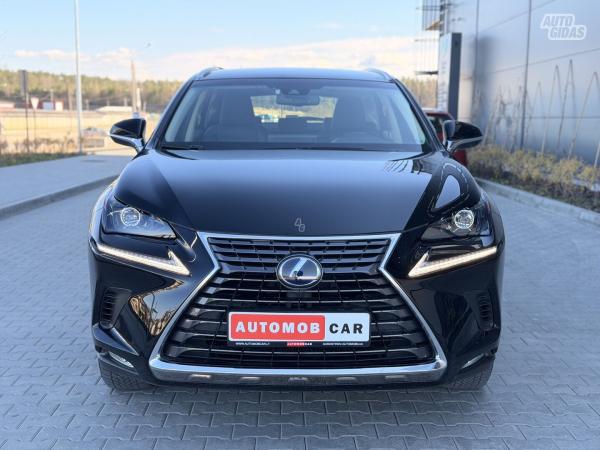 Black Lexus NX 300h 2019 in Vilnius, with an engine capacity of 2.50 L and mileage of 74 thousand km for 29500 €, photo 3 on AUTOMOTO.COM.LV