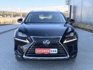 Black Lexus NX 300h 2019 in Vilnius, with an engine capacity of 2.50 L and mileage of 74 thousand km for 29500 €, photo 4 on AUTOMOTO.COM.LV