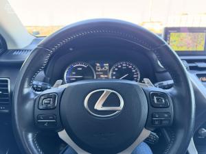 Black Lexus NX 300h 2019 in Vilnius, with an engine capacity of 2.50 L and mileage of 74 thousand km for 29500 €, photo 24 on AUTOMOTO.COM.LV