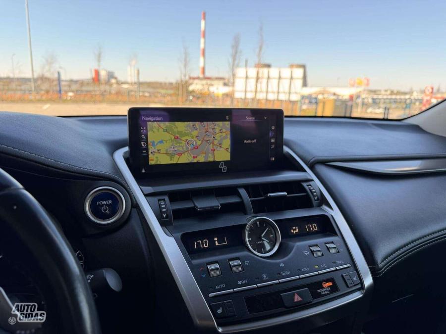 Melns Lexus NX 300h 2019 Viļņa, ar dzinēja tilpumu 2.50 L un nobraukumu 74 tūkst. km par 29500 €, foto 26 vietnē AUTOMOTO.COM.LV