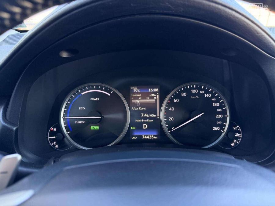 Melns Lexus NX 300h 2019 Viļņa, ar dzinēja tilpumu 2.50 L un nobraukumu 74 tūkst. km par 29500 €, foto 22 vietnē AUTOMOTO.COM.LV