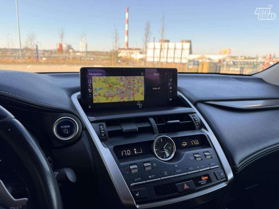 Melns Lexus NX 300h 2019 Viļņa, ar dzinēja tilpumu 2.50 L un nobraukumu 74 tūkst. km par 29500 €, foto 26 vietnē AUTOMOTO.COM.LV