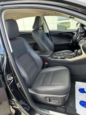 Black Lexus NX 300h 2020 in Vilnius, with an engine capacity of 2.49 L and mileage of 73 thousand km for 28890 €, photo 26 on AUTOMOTO.COM.LV