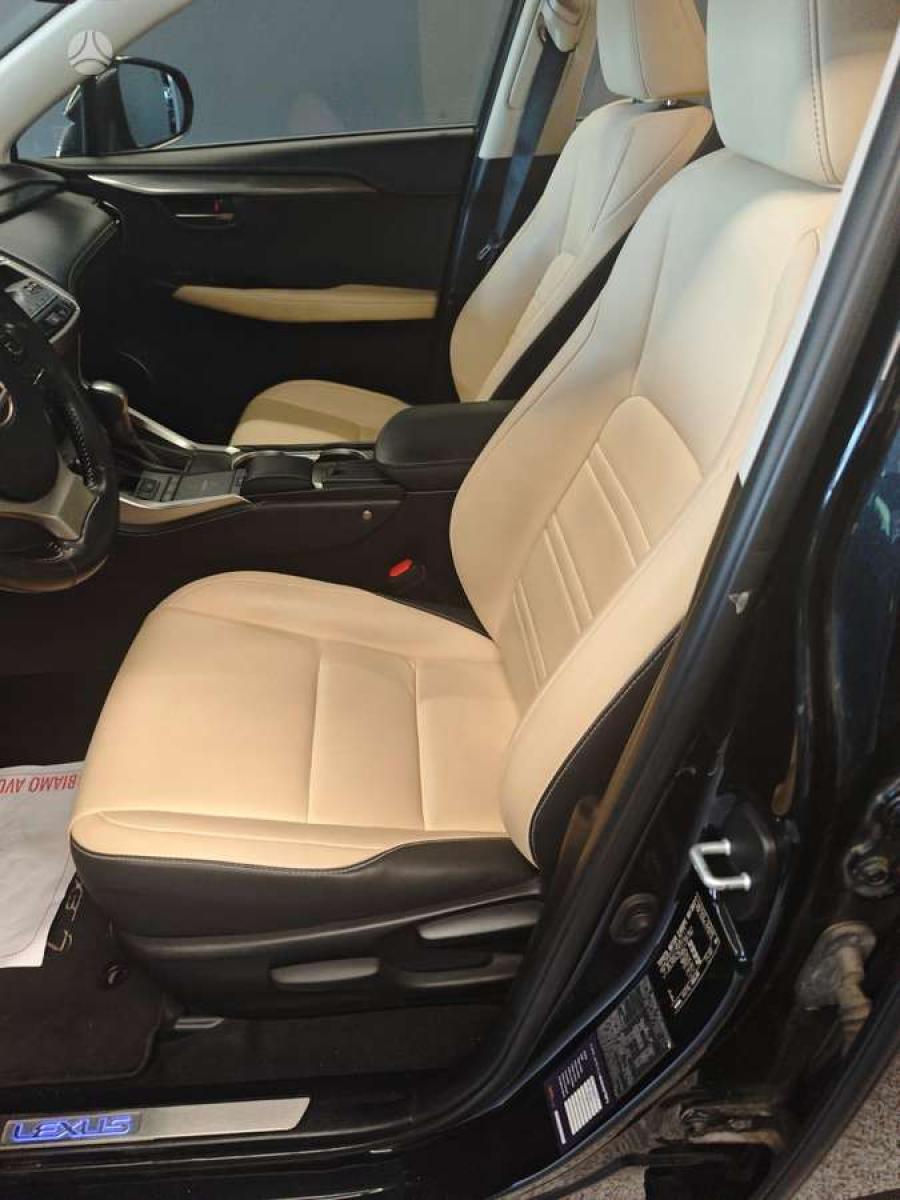 Melns Lexus NX 300h 2020 Viļņa, ar dzinēja tilpumu 2.49 L un nobraukumu 107 tūkst. km par 28888 €, foto 8 vietnē AUTOMOTO.COM.LV