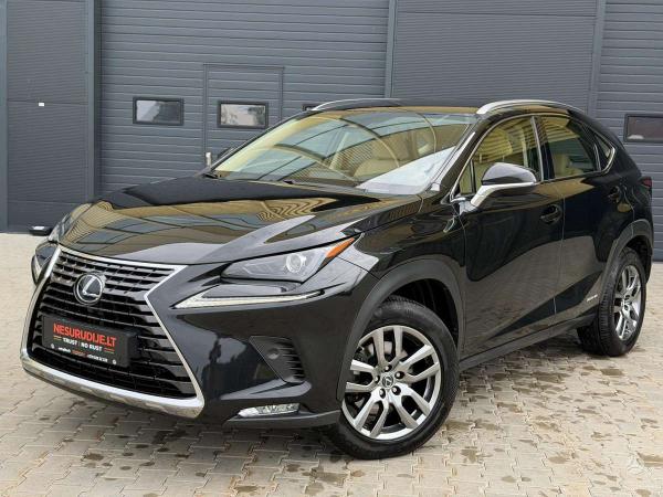 Melns Lexus NX 300h 2020 Viļņa, ar dzinēja tilpumu 2.49 L un nobraukumu 107 tūkst. km par 28888 €, foto 1 vietnē AUTOMOTO.COM.LV