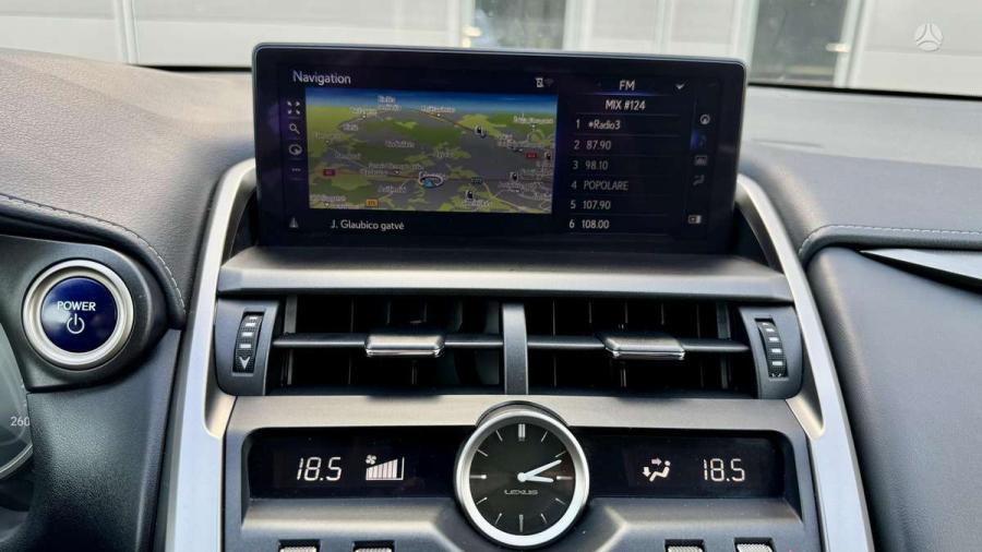 Melns Lexus NX 300h 2021 Viļņa, ar dzinēja tilpumu 2.49 L un nobraukumu 96 tūkst. km par 29990 €, foto 23 vietnē AUTOMOTO.COM.LV