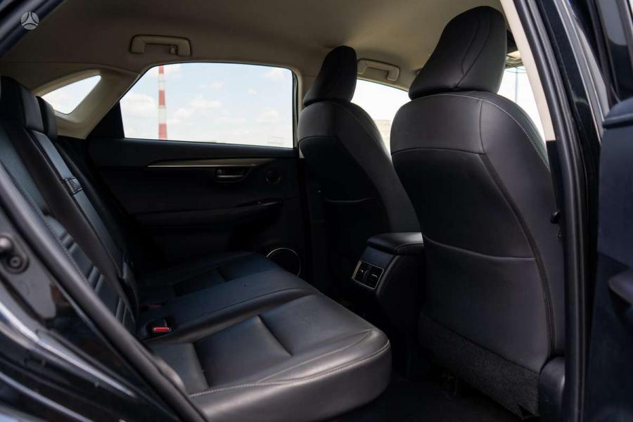 Black Lexus NX 300h 2021 in Vilnius, with an engine capacity of 2.50 L and mileage of 225 thousand km for 21000 €, photo 25 on AUTOMOTO.COM.LV