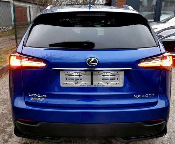 Blue Lexus NX 300h 2015 in Vilnius, with an engine capacity of 2.49 L and mileage of 148 thousand km for 17600 €, photo 6 on AUTOMOTO.COM.LV