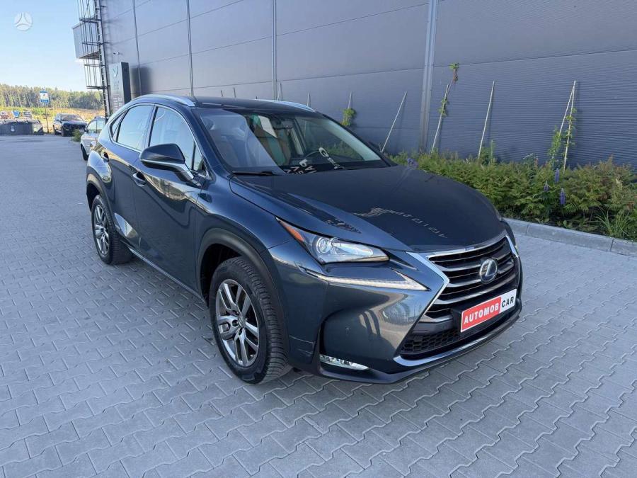 Синий Лексус NX 300h 2015 в Вильнюс, объемом двигателя 2.49 л и пробегом 204 тыс. км за 19600 €, фото 1 на AUTOMOTO.COM.LV