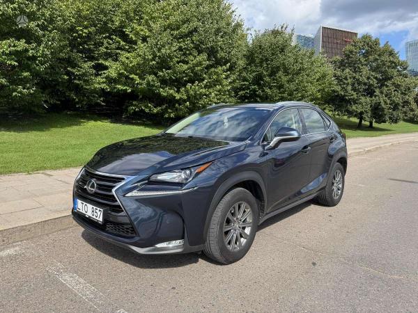 Blue Lexus NX 300h 2015 in Vilnius, with an engine capacity of 2.49 L and mileage of 301 thousand km for 18499 €, photo 9 on AUTOMOTO.COM.LV