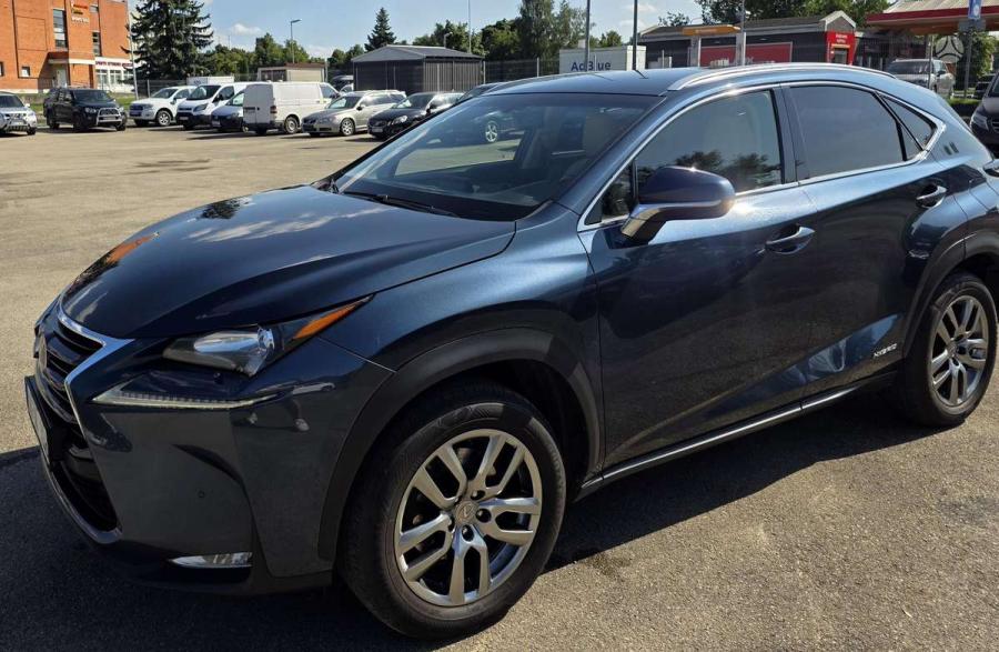 Blue Lexus NX 300h 2015 in Marijampole, with an engine capacity of 2.49 L and mileage of 231 thousand km for 18995 €, photo 7 on AUTOMOTO.COM.LV