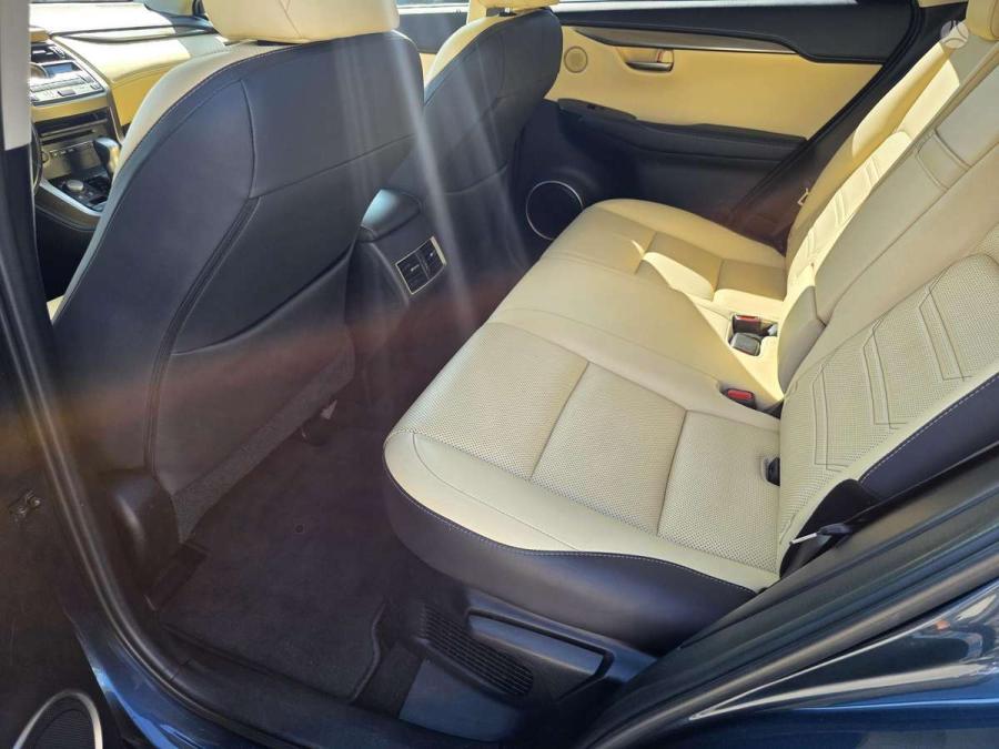 Blue Lexus NX 300h 2015 in Marijampole, with an engine capacity of 2.49 L and mileage of 231 thousand km for 18995 €, photo 10 on AUTOMOTO.COM.LV