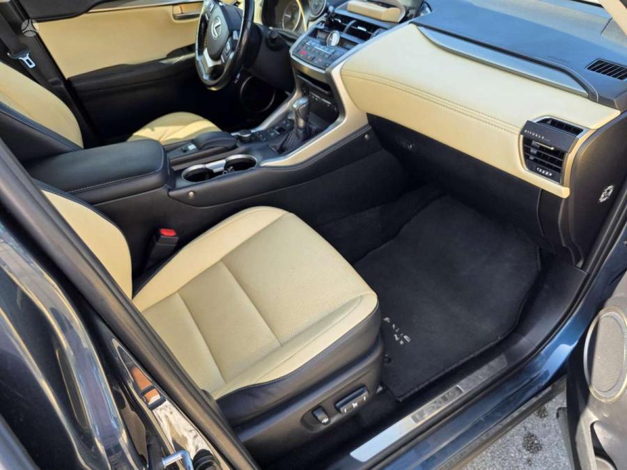 Blue Lexus NX 300h 2015 in Marijampole, with an engine capacity of 2.49 L and mileage of 231 thousand km for 18995 €, photo 12 on AUTOMOTO.COM.LV