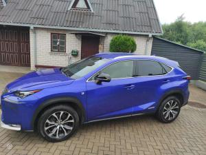 Blue Lexus NX 300h 2015 in Kaunas, with an engine capacity of 2.49 L and mileage of 161 thousand km for 20450 €, photo 5 on AUTOMOTO.COM.LV