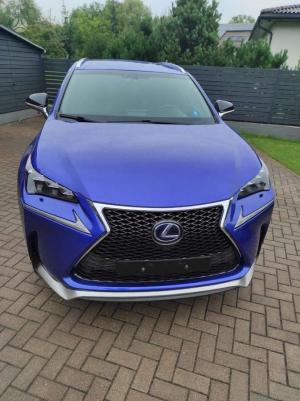 Blue Lexus NX 300h 2015 in Kaunas, with an engine capacity of 2.49 L and mileage of 161 thousand km for 20450 €, photo 7 on AUTOMOTO.COM.LV