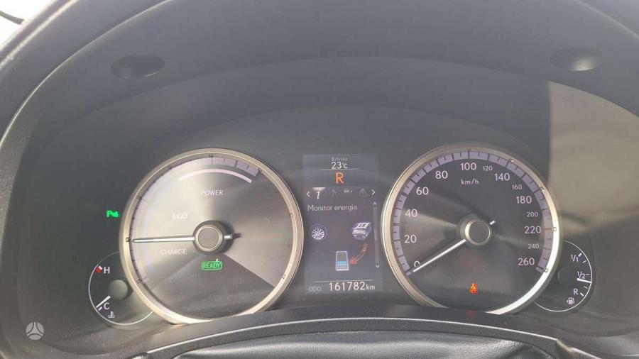 Blue Lexus NX 300h 2015 in Kaunas, with an engine capacity of 2.49 L and mileage of 161 thousand km for 20450 €, photo 11 on AUTOMOTO.COM.LV