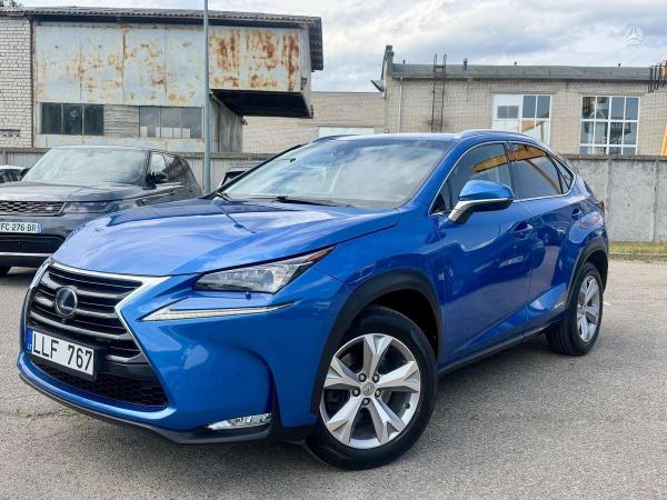Blue Lexus NX 300h 2016 in Vilnius, with an engine capacity of 2.49 L and mileage of 243 thousand km for 18000 €, photo 1 on AUTOMOTO.COM.LV