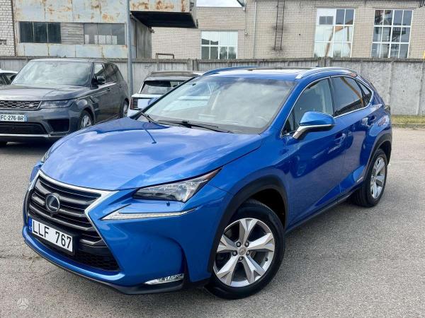 Blue Lexus NX 300h 2016 in Vilnius, with an engine capacity of 2.49 L and mileage of 243 thousand km for 18000 €, photo 2 on AUTOMOTO.COM.LV