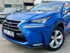 Blue Lexus NX 300h 2016 in Vilnius, with an engine capacity of 2.49 L and mileage of 243 thousand km for 18000 €, photo 4 on AUTOMOTO.COM.LV