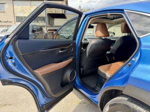 Blue Lexus NX 300h 2016 in Vilnius, with an engine capacity of 2.49 L and mileage of 243 thousand km for 18000 €, photo 18 on AUTOMOTO.COM.LV