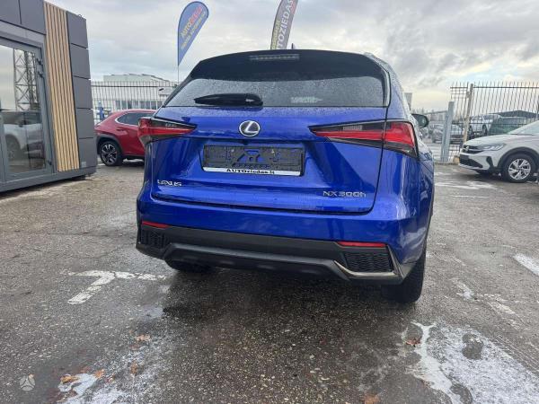 Blue Lexus NX 300h 2018 in Panevezys, with an engine capacity of 2.49 L and mileage of 257 thousand km for 25000 €, photo 6 on AUTOMOTO.COM.LV