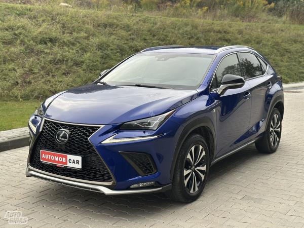 Синий Лексус NX 300h 2018 в Вильнюс, объемом двигателя 2.50 л и пробегом 132 тыс. км за 26950 €, фото 1 на AUTOMOTO.COM.LV