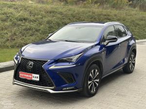 Zils Lexus NX 300h 2018 Viļņa, ar dzinēja tilpumu 2.50 L un nobraukumu 132 tūkst. km par 26950 €, foto  vietnē AUTOMOTO.COM.LV