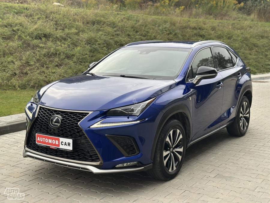 Zils Lexus NX 300h 2018 Viļņa, ar dzinēja tilpumu 2.50 L un nobraukumu 132 tūkst. km par 26950 €, foto 1 vietnē AUTOMOTO.COM.LV