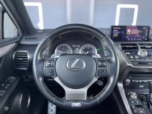 Blue Lexus NX 300h 2018 in Vilnius, with an engine capacity of 2.49 L and mileage of 185 thousand km for 23999 €, photo 17 on AUTOMOTO.COM.LV