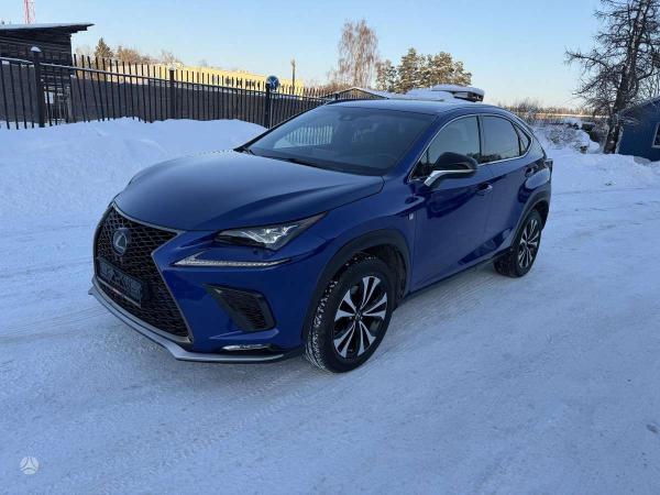 Zils Lexus NX 300h 2018 Viļņa, ar dzinēja tilpumu 2.49 L un nobraukumu 133 tūkst. km par 25950 €, foto 1 vietnē AUTOMOTO.COM.LV