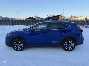 Blue Lexus NX 300h 2018 in Vilnius, with an engine capacity of 2.49 L and mileage of 133 thousand km for 25950 €, photo 8 on AUTOMOTO.COM.LV