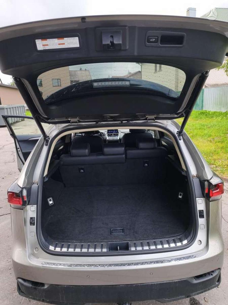 Brūns Lexus NX 300h 2014 Kauņa, ar dzinēja tilpumu 2.49 L un nobraukumu 261 tūkst. km par 16000 €, foto 18 vietnē AUTOMOTO.COM.LV