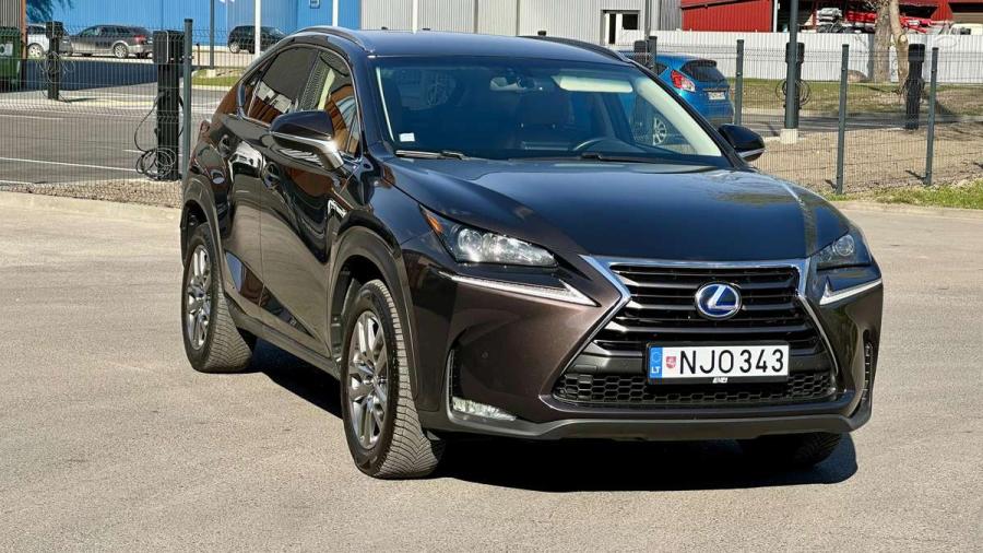 Коричневый Лексус NX 300h 2015 в Каунас, объемом двигателя 2.49 л и пробегом 255 тыс. км за 18400 €, фото 9 на AUTOMOTO.COM.LV