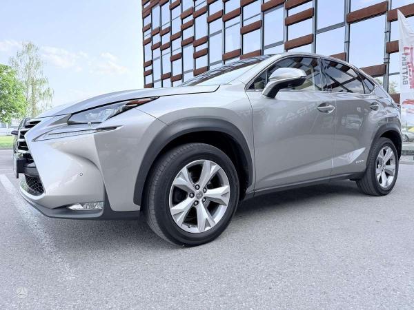 Brown Lexus NX 300h 2017 in Kaunas, with an engine capacity of 2.49 L and mileage of 206 thousand km for 21555 €, photo 2 on AUTOMOTO.COM.LV