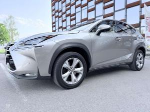 Brown Lexus NX 300h 2017 in Kaunas, with an engine capacity of 2.49 L and mileage of 206 thousand km for 21555 €, photo 3 on AUTOMOTO.COM.LV
