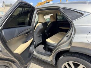 Brown Lexus NX 300h 2018 in Vilnius, with an engine capacity of 2.49 L and mileage of 127 thousand km for 21700 €, photo 14 on AUTOMOTO.COM.LV