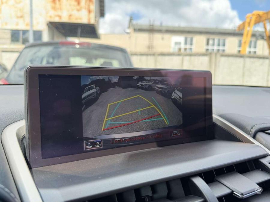 Brown Lexus NX 300h 2018 in Vilnius, with an engine capacity of 2.49 L and mileage of 127 thousand km for 21700 €, photo 25 on AUTOMOTO.COM.LV