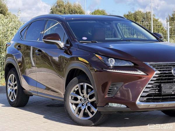 Brūns Lexus NX 300h 2018 Tauragė, ar dzinēja tilpumu 2.50 L un nobraukumu 163 tūkst. km par 23500 €, foto 5 vietnē AUTOMOTO.COM.LV