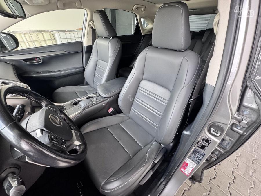 Lexus NX 300h 2020 in Vilnius, with an engine capacity of 2.50 L and mileage of 82 thousand km for 26950 €, photo 21 on AUTOMOTO.COM.LV