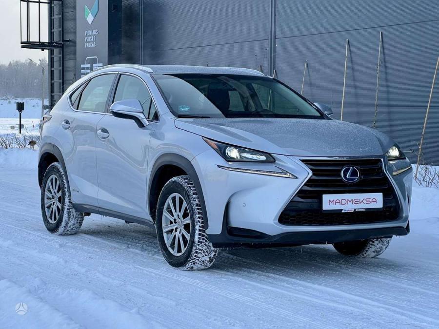 Серый Лексус NX 300h 2014 в Вильнюс, объемом двигателя 2.49 л и пробегом 207 тыс. км за 15950 €, фото 8 на AUTOMOTO.COM.LV