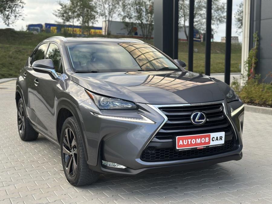 Grey Lexus NX 300h 2014 in Vilnius, with an engine capacity of 2.50 L and mileage of 180 thousand km for 17950 €, photo 4 on AUTOMOTO.COM.LV
