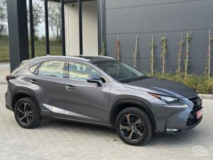 Grey Lexus NX 300h 2014 in Vilnius, with an engine capacity of 2.50 L and mileage of 180 thousand km for 17950 €, photo 6 on AUTOMOTO.COM.LV
