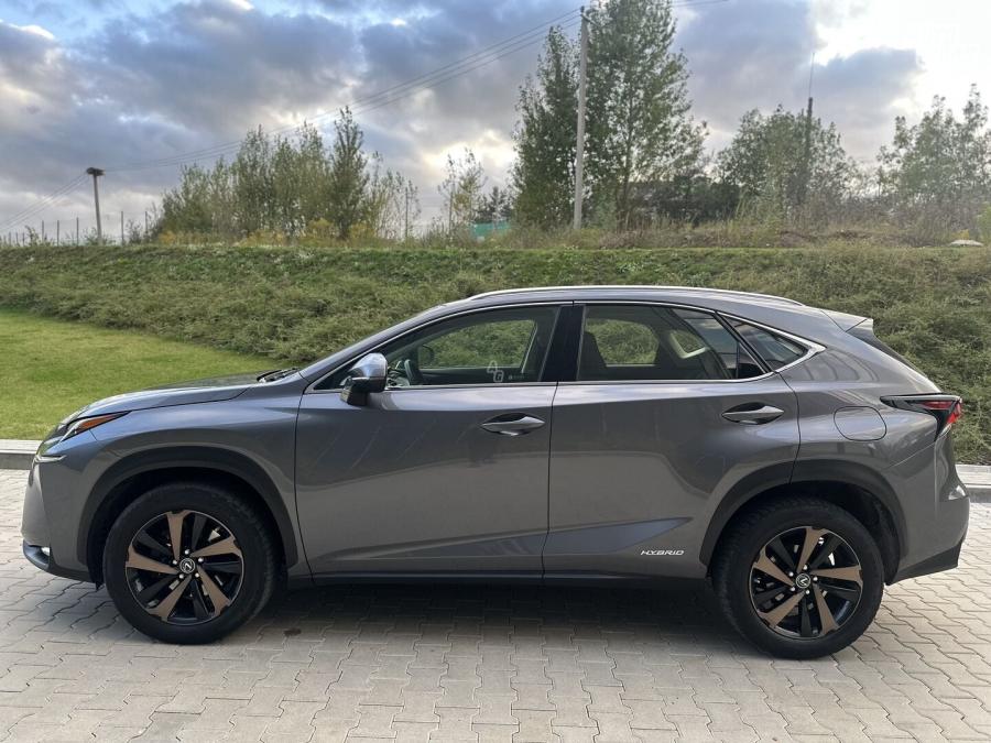 Grey Lexus NX 300h 2014 in Vilnius, with an engine capacity of 2.50 L and mileage of 180 thousand km for 17950 €, photo 13 on AUTOMOTO.COM.LV