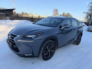 Pelēks Lexus NX 300h 2014 Viļņa, ar dzinēja tilpumu 2.49 L un nobraukumu 180 tūkst. km par 17850 €, foto  vietnē AUTOMOTO.COM.LV