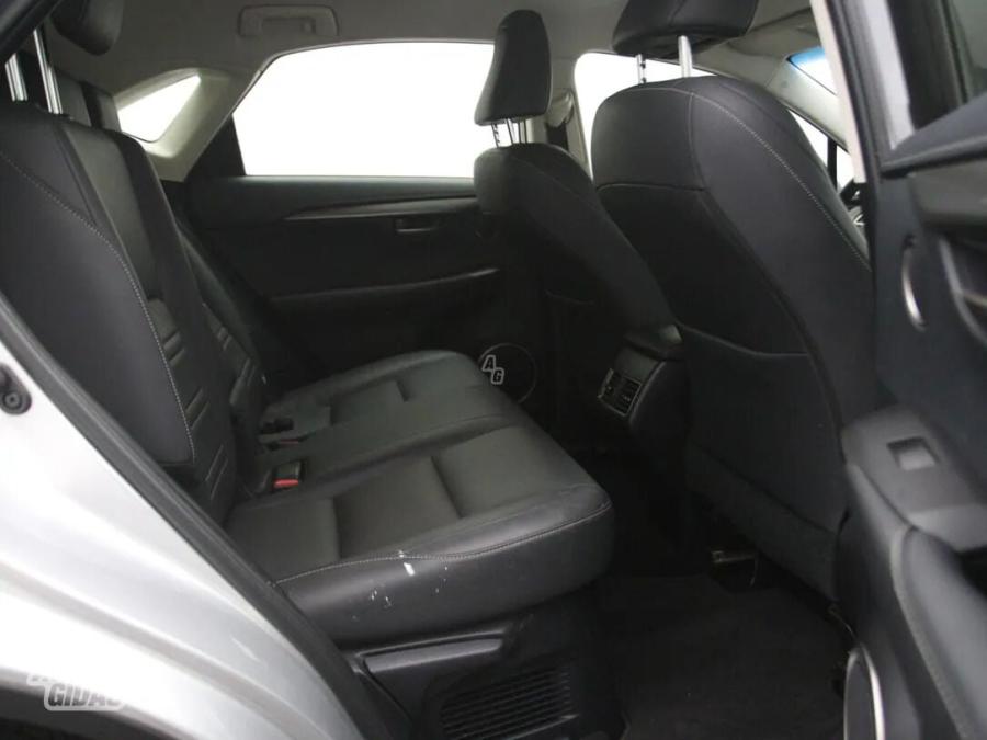 Pelēks Lexus NX 300h 2014 Viļņa, ar dzinēja tilpumu 2.50 L un nobraukumu 164 tūkst. km par 19699 €, foto 16 vietnē AUTOMOTO.COM.LV